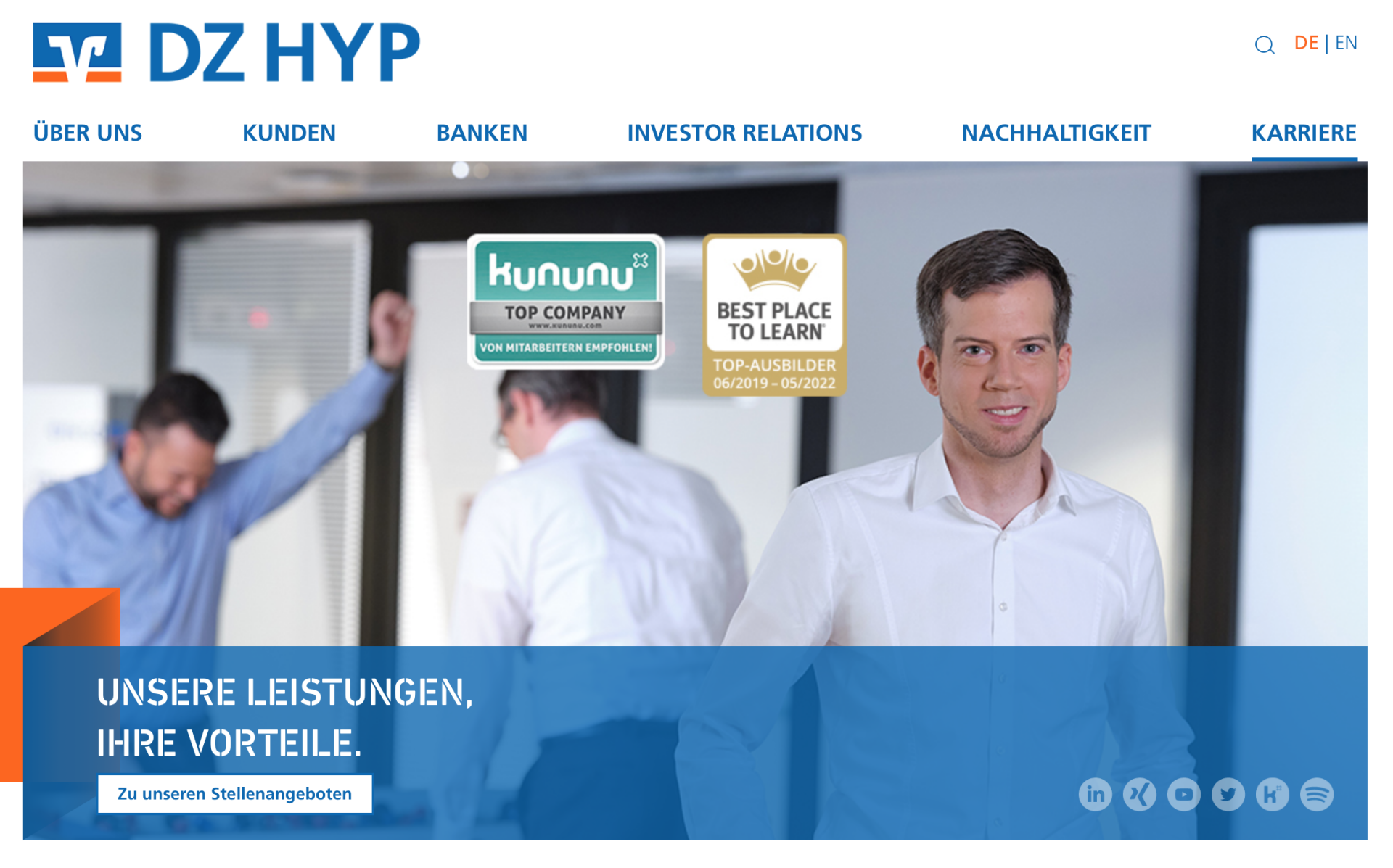 Die Website der DZ HYP hat (nicht nur) ein neues Gesicht | DZ BANK